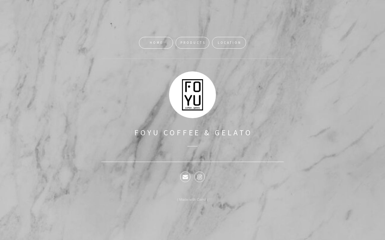 Menu FOYU